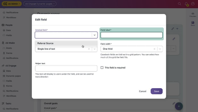 How to Create, Edit, and Rearrange Dynamic Fields